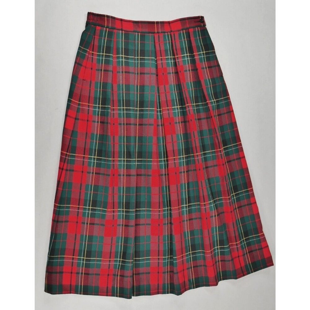 Pendleton Knockabout Red Tartan Plaid Midi Virgin Woo… - Gem